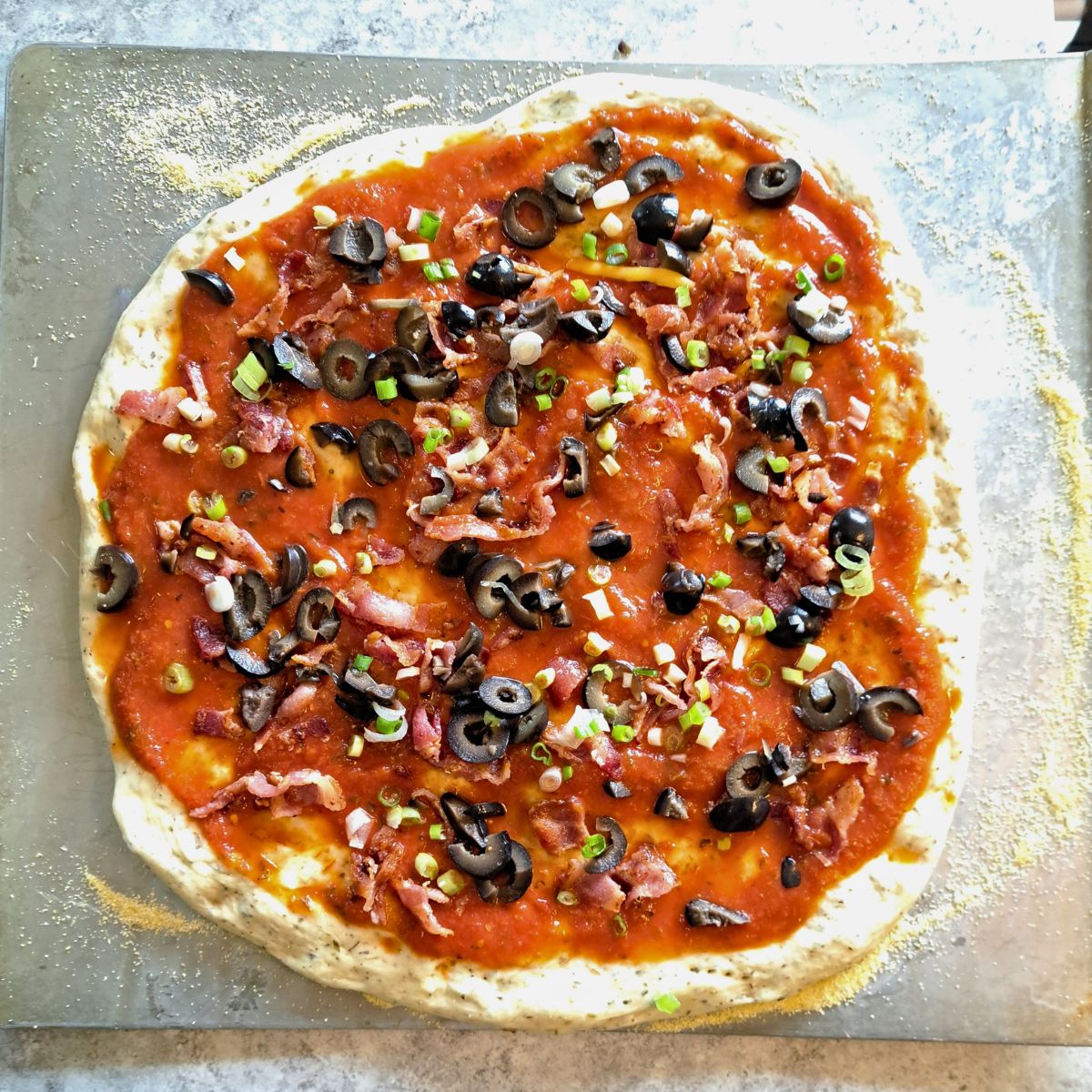 The Best Homemade Pizza Dough - Dirty Hands Warm Heart